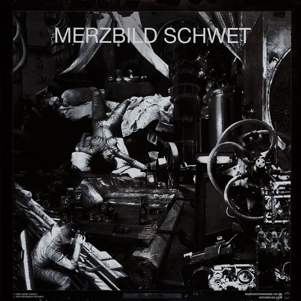 Nurse With Wound - Merzbild Schwet Colored Vinyl Edition - Vinyl LP ...