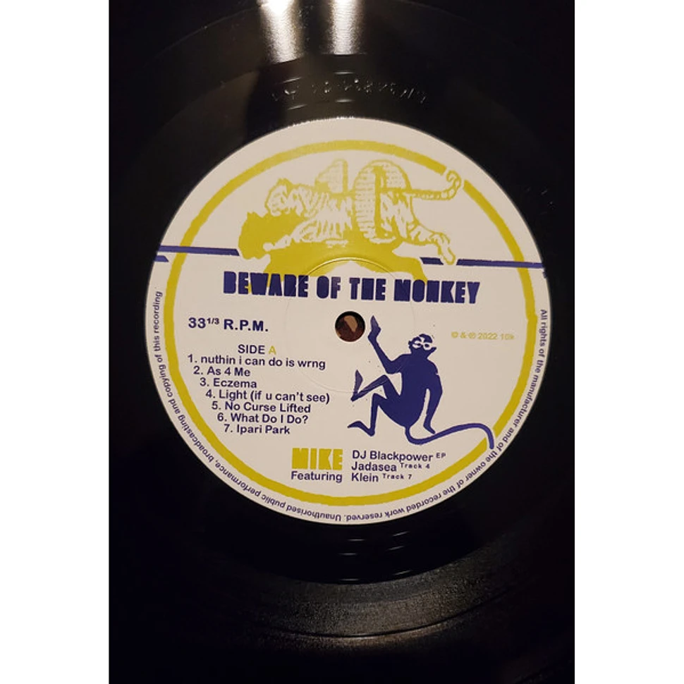 Mike (408) - Beware Of The Monkey - Vinyl LP - 2023 - Original | HHV
