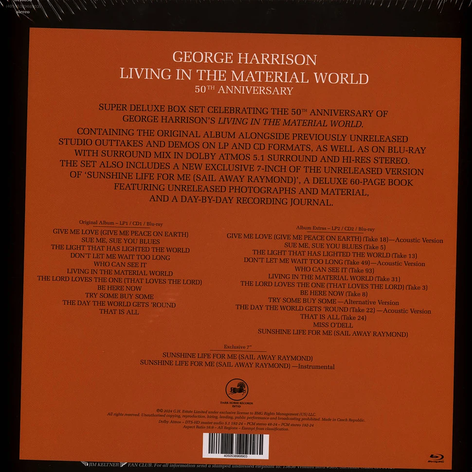 George Harrison - Living In The Material World 50th Anniversary Limited Box - Vinyl Box - 2024 ...