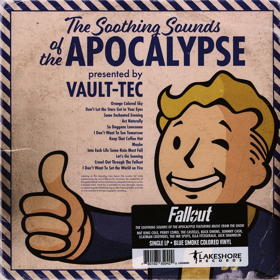 V.A. - OST Fallout - The Soothing Sounds Of The Apocalypse - Vinyl LP - 2024 - US - Original | HHV
