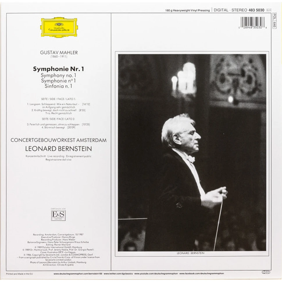 Gustav Mahler, Concertgebouworkest, Leonard Bernstein - Symphonie No. 1 ...