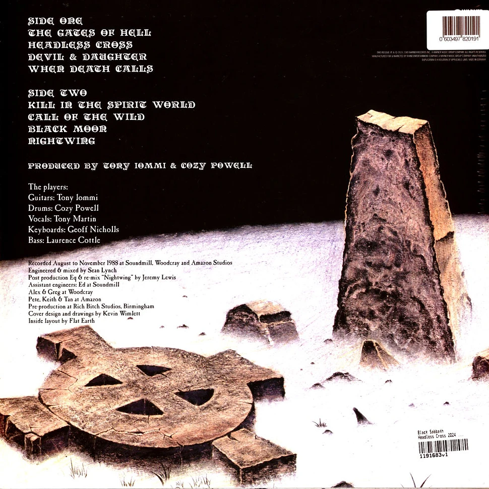 Black Sabbath - Headless Cross 2024 Remaster - Vinyl LP - 2024 - GE ...