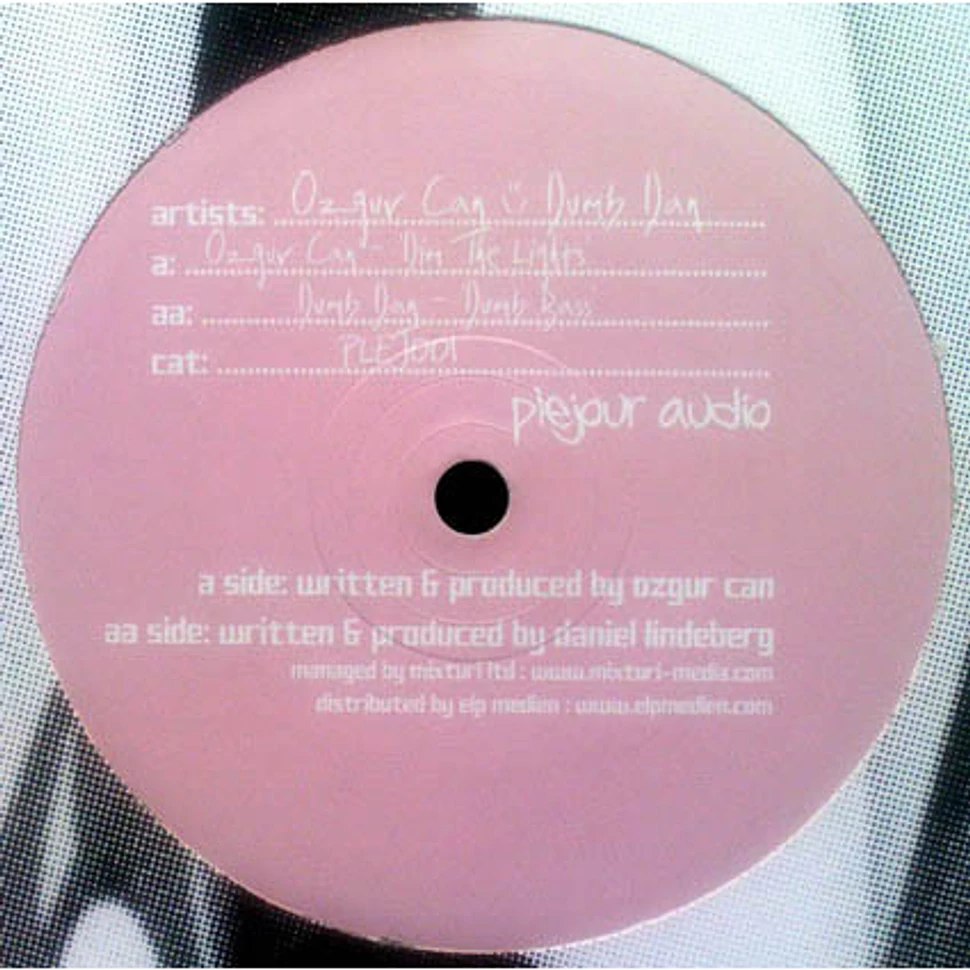 Özgür Can & Dumb Dan - Dim The Lights - Vinyl 12" - 2006 - DE ...