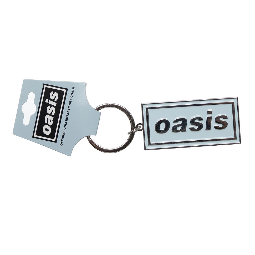 Oasis - Logo Sky Blue Keychain | HHV