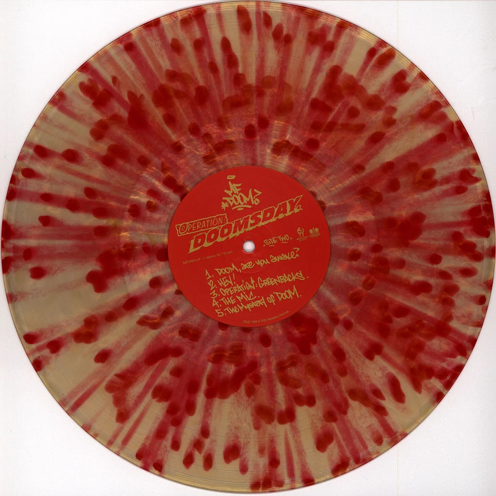 MF DOOM - Operation: Doomsday 25th Anniversary Black Friday Record ...