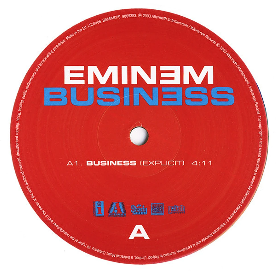 Eminem - Business - Vinyl 12" - 2003 - UK - Original | HHV
