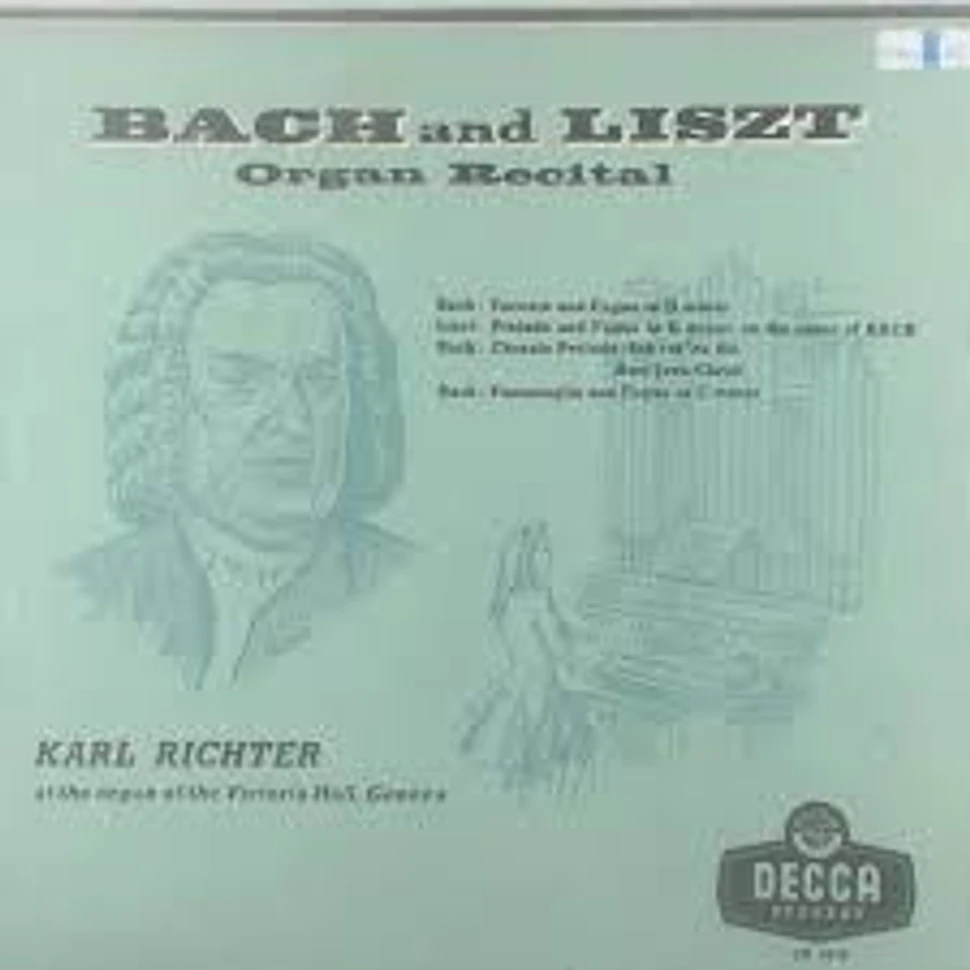 Johann Sebastian Bach, Franz Liszt, Karl Richter - Organ Recital ...