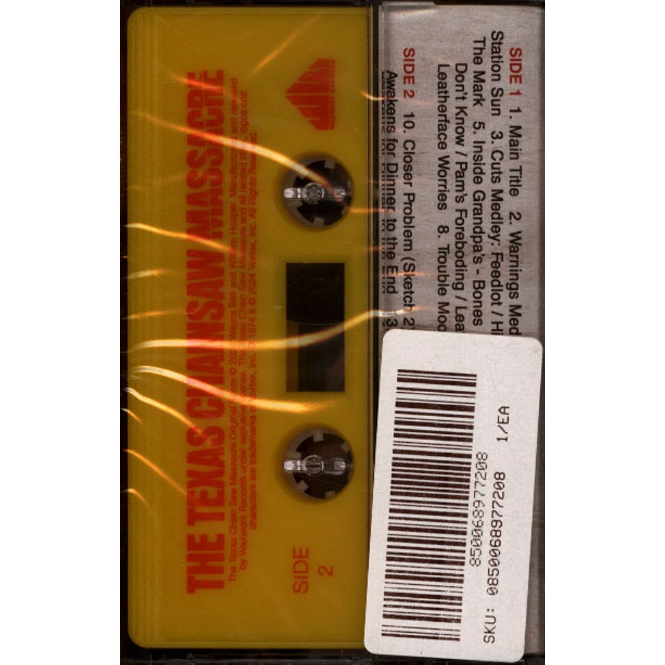 Tobe Hooper & Wayne Bell - OST The Texas Chain Saw Massacre - Tape ...