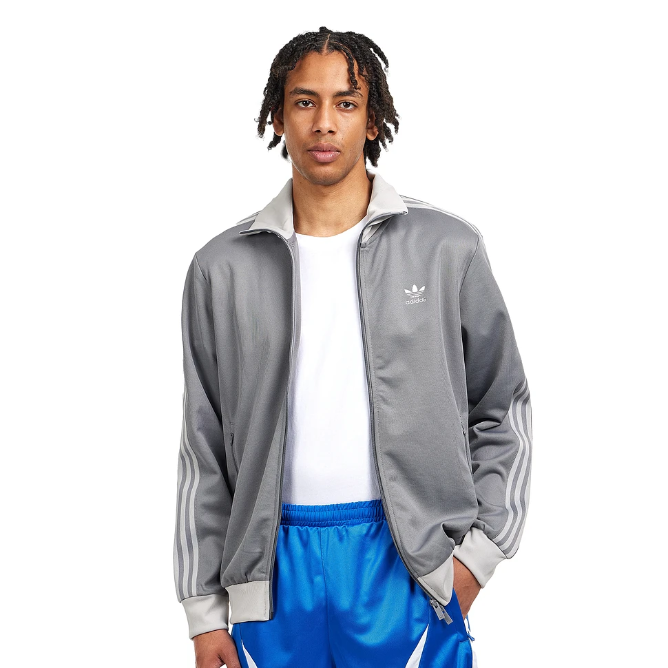 adidas - Adicolor Classics Beckenbauer Track Top (Grey Three / Grey Two ...