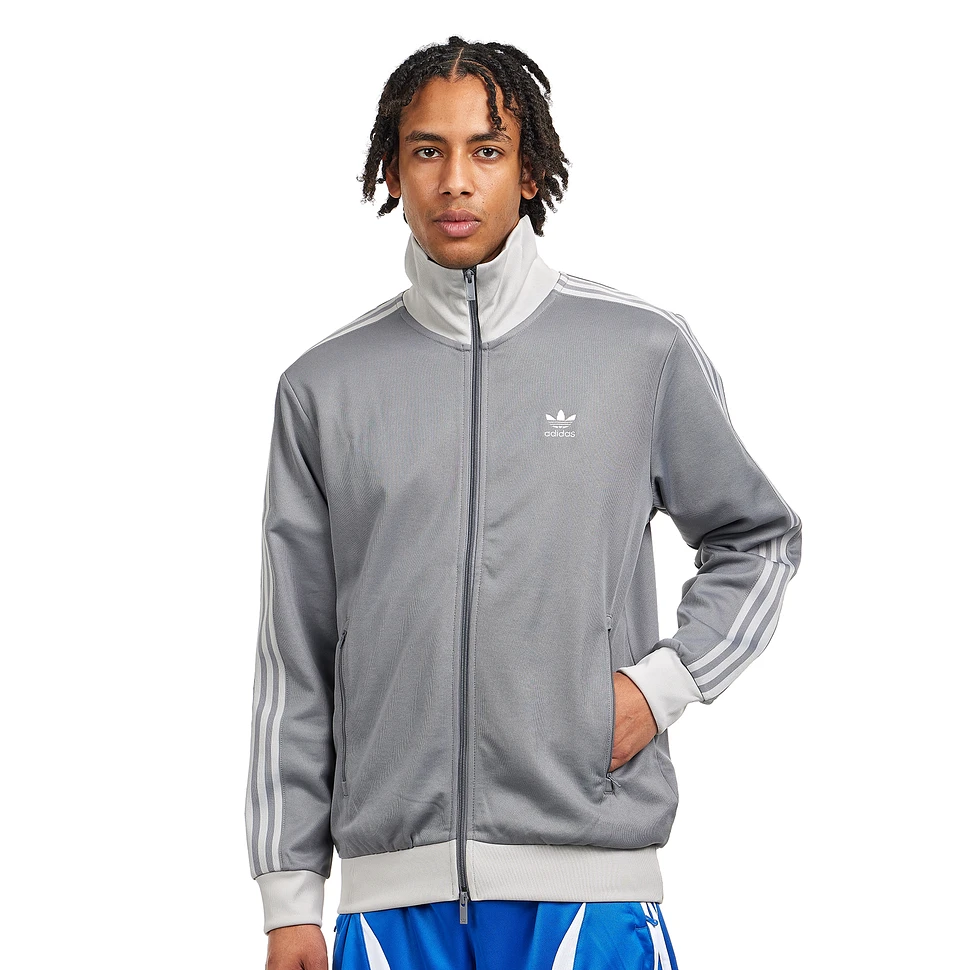 adidas - Adicolor Classics Beckenbauer Track Top (Grey Three / Grey Two ...