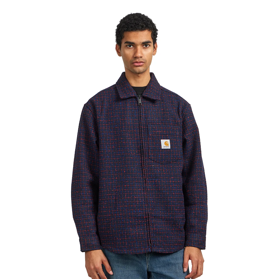 Carhartt WIP - Bellamy Shirt Jac (Bellamy Check / Deep Night) | HHV