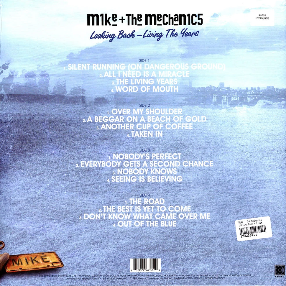 Mike + The Mechanics - Looking Back - Living The Years - Vinyl 2LP ...