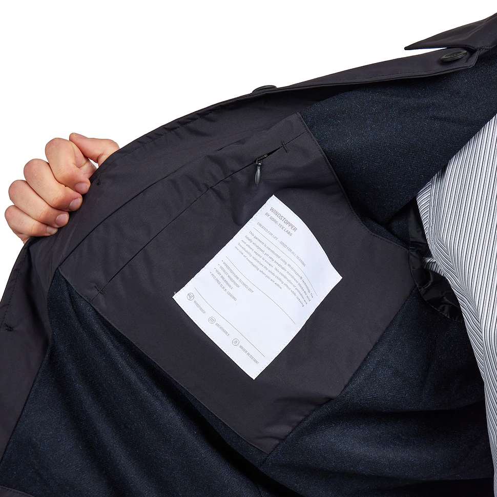 Norse Projects - Marcus Windstopper Overshirt (Black) | HHV