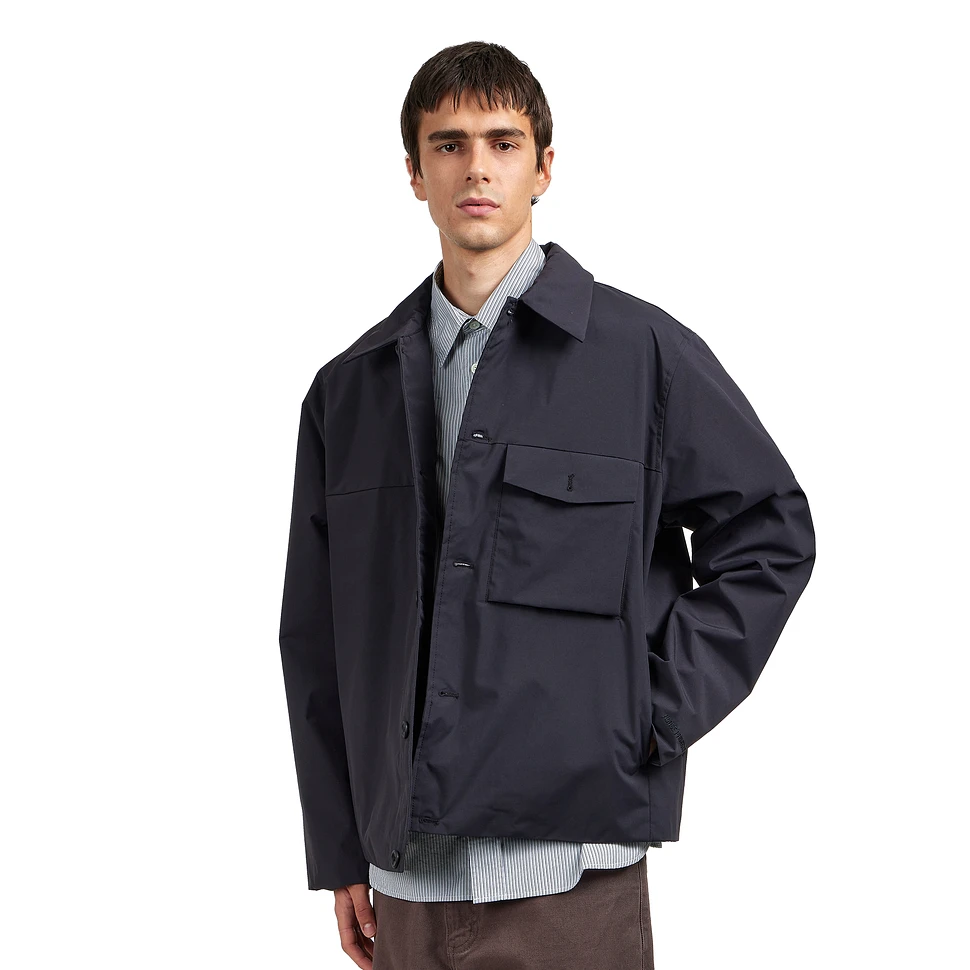 Norse Projects - Marcus Windstopper Overshirt (Black) | HHV