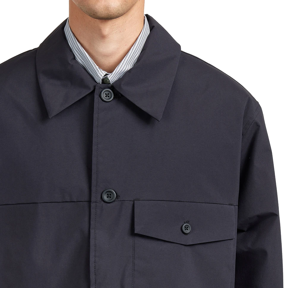 Norse Projects - Marcus Windstopper Overshirt (Black) | HHV