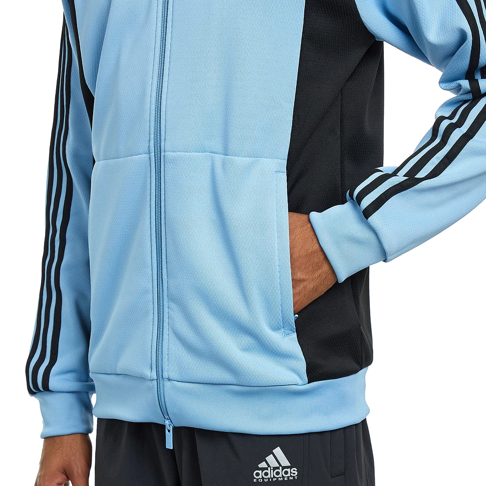 adidas - Adicolor Panel Track Top (Ash Blue / Black) | HHV