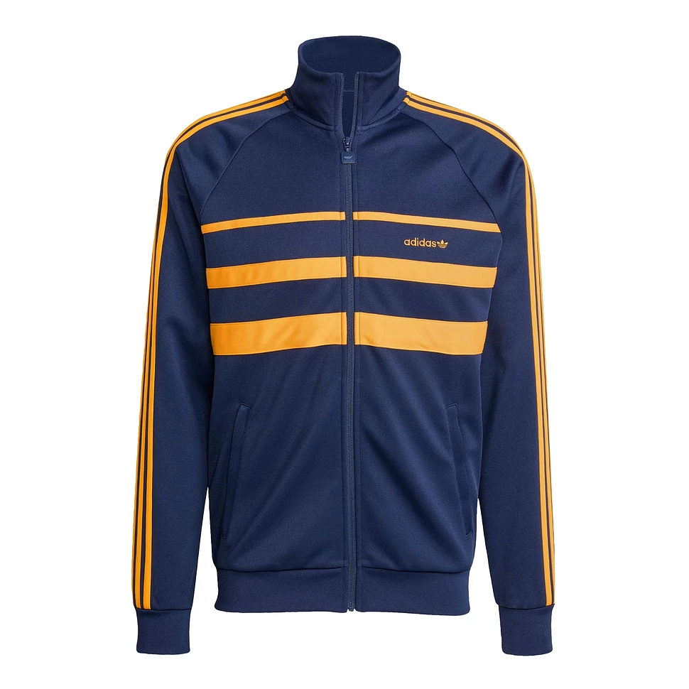 adidas - The First Track Top (Night Indigo / Crew Orange) | HHV