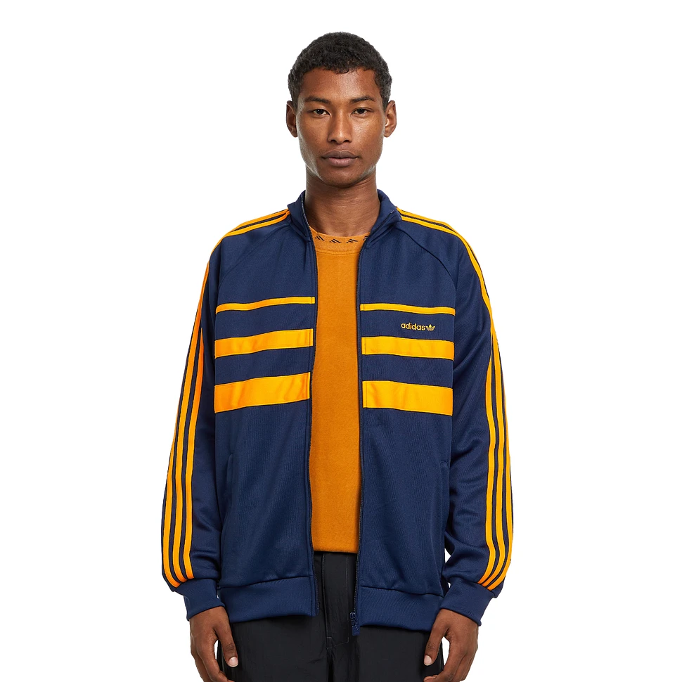 adidas - The First Track Top (Night Indigo / Crew Orange) | HHV