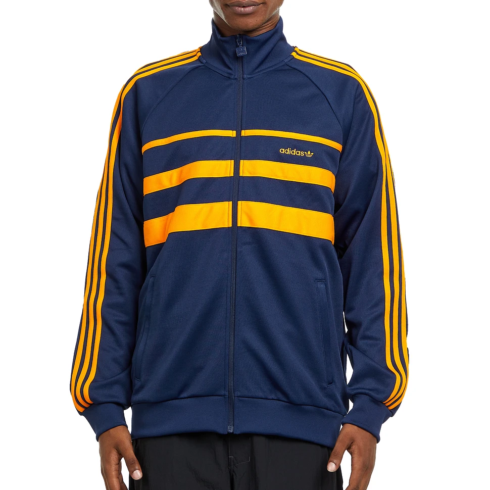 adidas - The First Track Top (Night Indigo / Crew Orange) | HHV