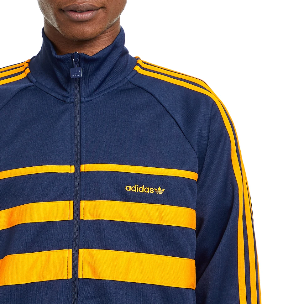 adidas - The First Track Top (Night Indigo / Crew Orange) | HHV