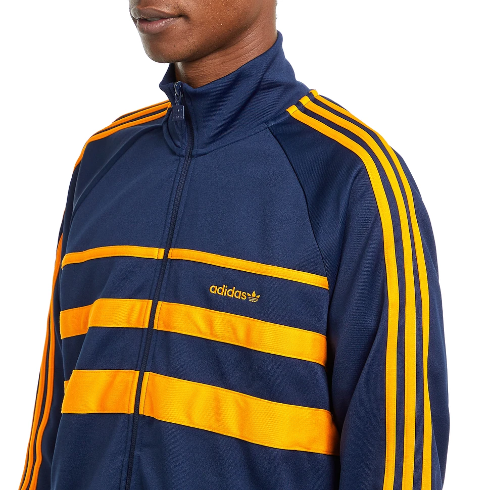 adidas - The First Track Top (Night Indigo / Crew Orange) | HHV