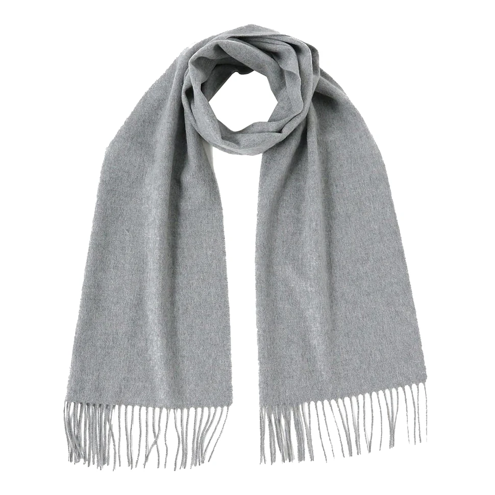 Beams Plus - Cashmere Scarf Solid (Grey) | HHV