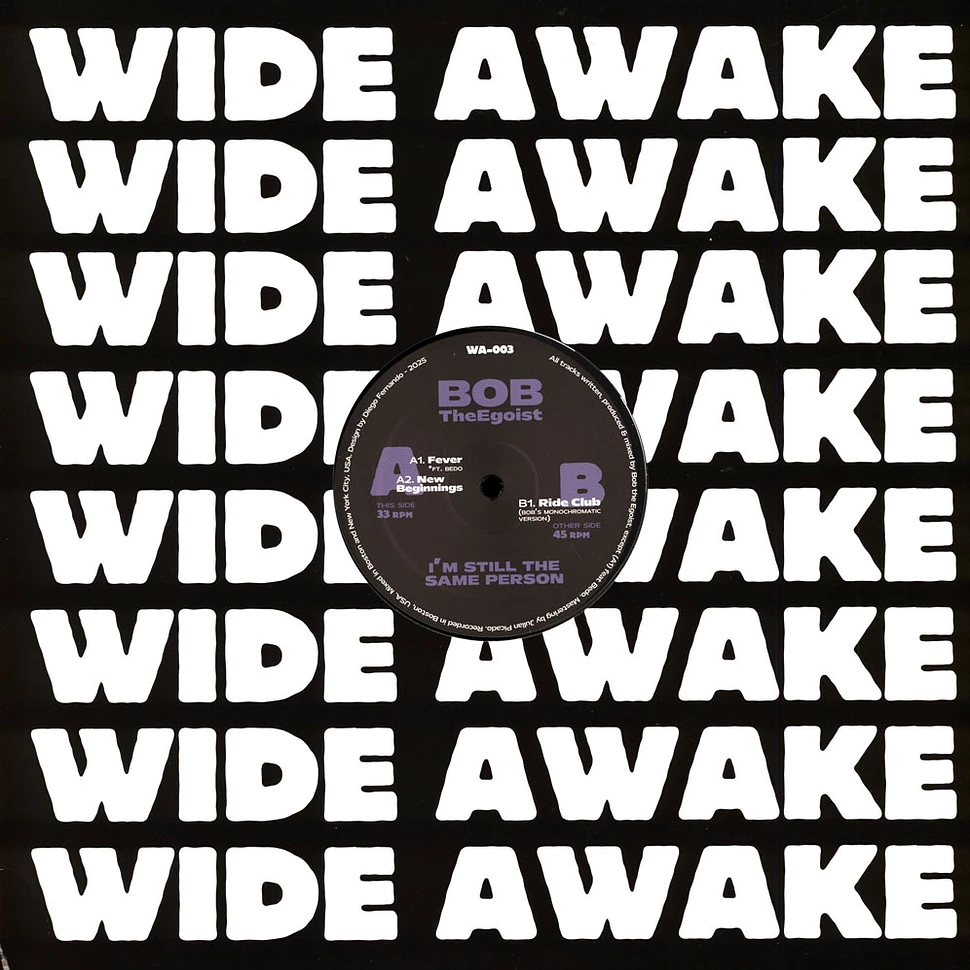 Bob The Egoist - I'm Still The Same Person - Vinyl 12" - 2025 - EU ...
