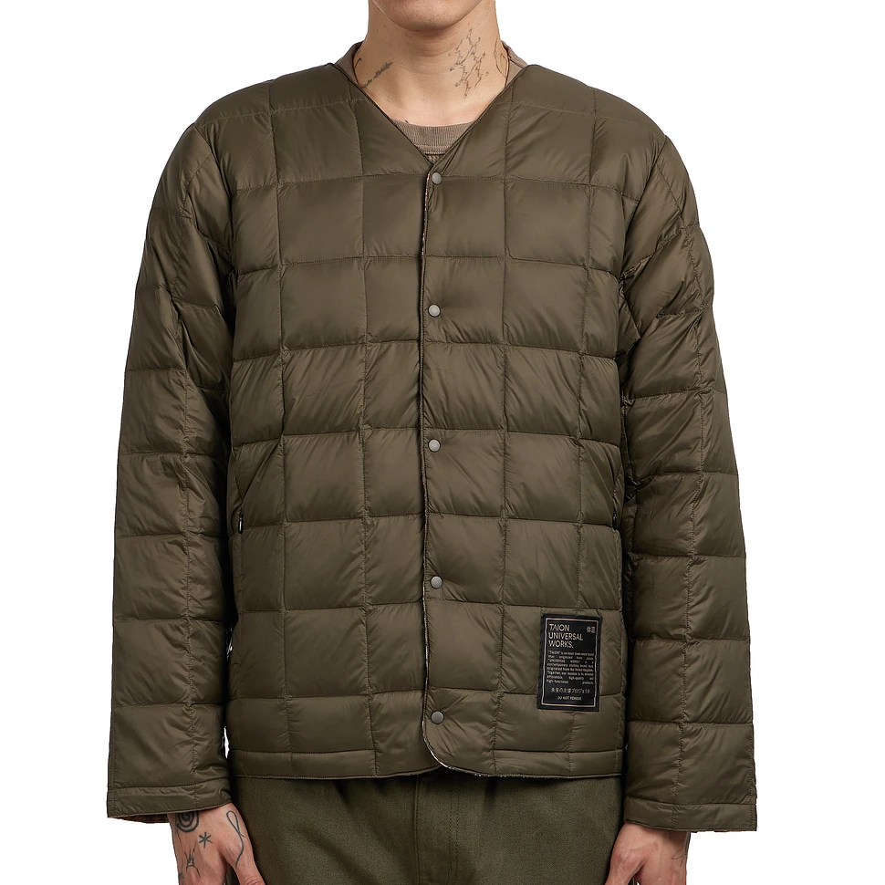 Universal Works x TAION - Liner Jacket (Dark Olive) | HHV