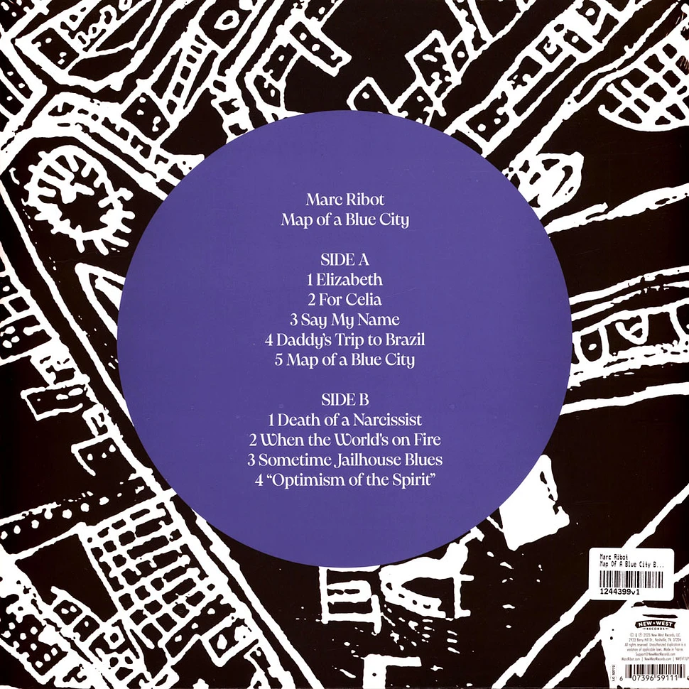 Marc Ribot - Map Of A Blue City Black Vinyl Edition - Vinyl LP - 2025 ...