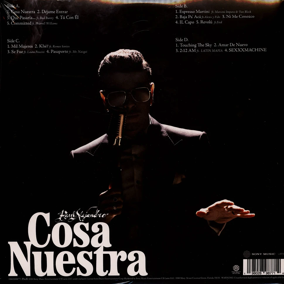 Rauw Alejandro - Cosa Nuestra - Vinyl 2LP - 2025 - US - Original | HHV