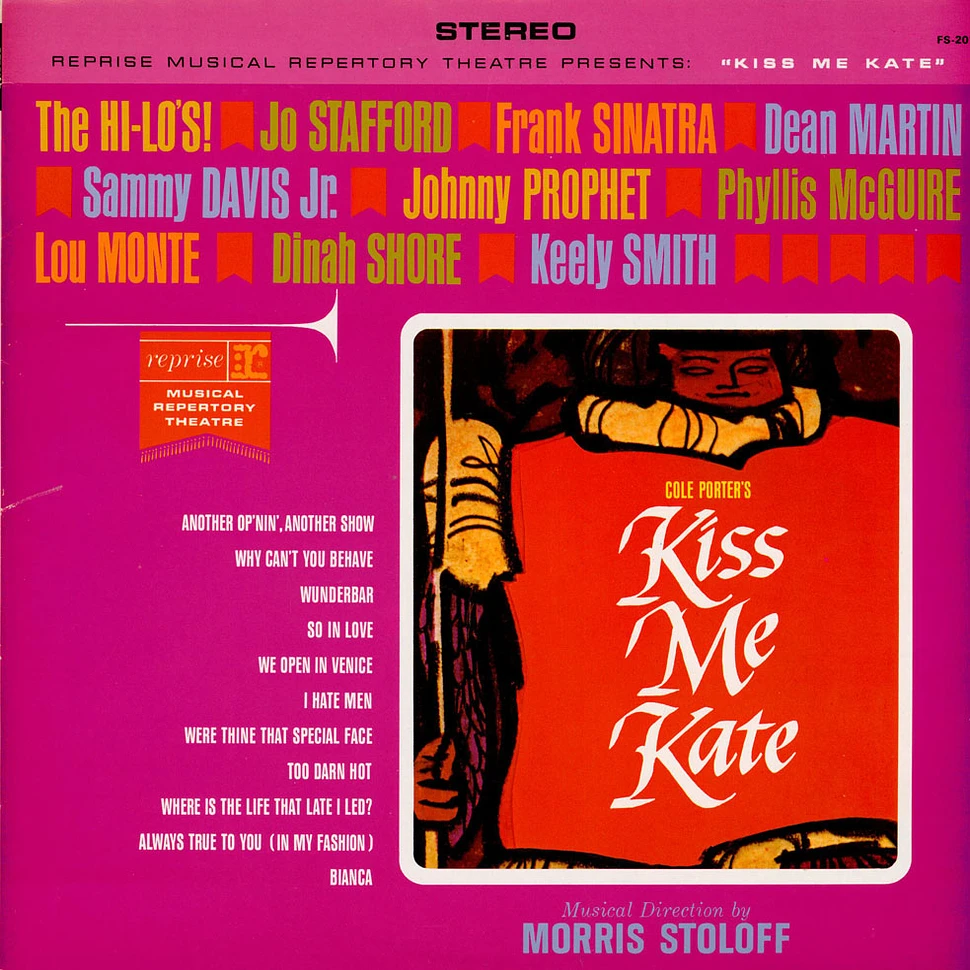 V.A. - Reprise Musical Repertory Theatre Presents Kiss Me Kate - Vinyl ...