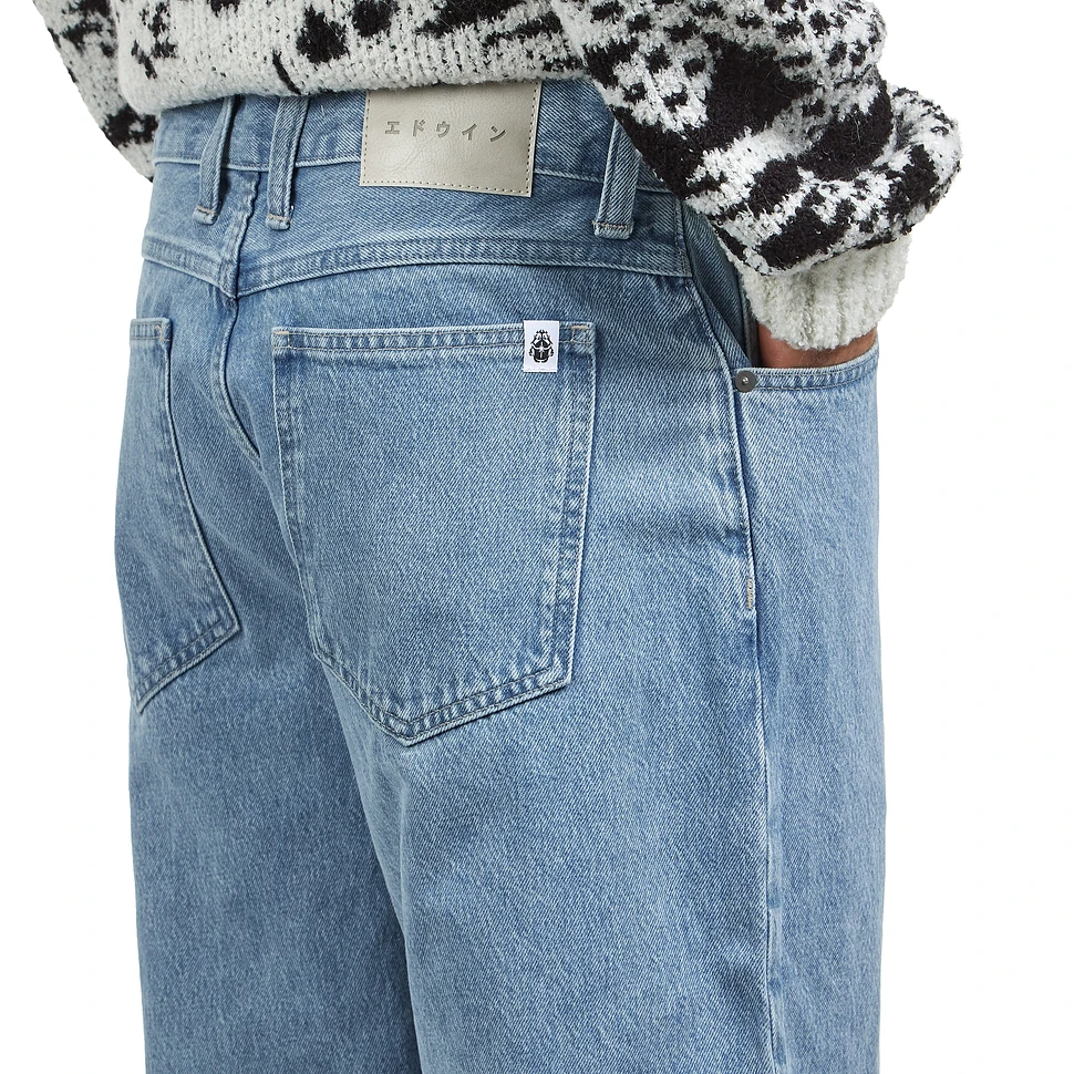 Edwin - Matrix Pant Arctic Blue Denim, 14.6 oz (Blue Heavy Bleach Wash ...