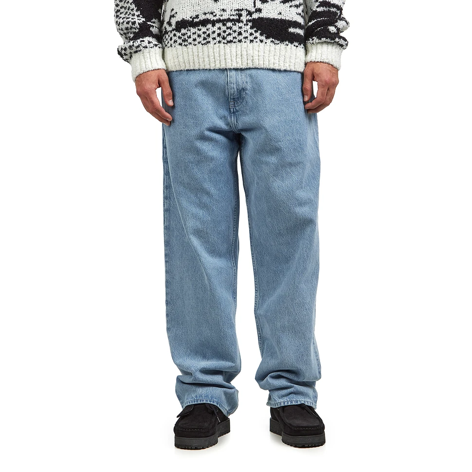 Edwin - Matrix Pant Arctic Blue Denim, 14.6 oz (Blue Heavy Bleach Wash ...