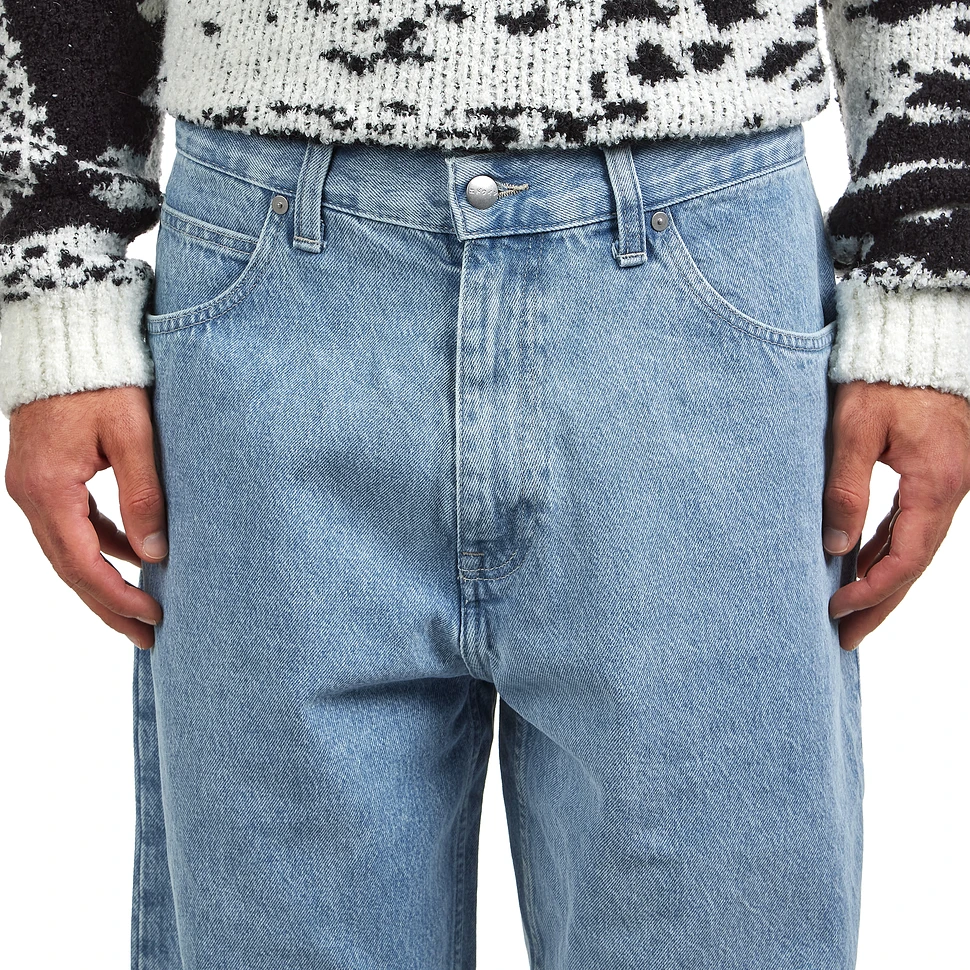 Edwin - Matrix Pant Arctic Blue Denim, 14.6 oz (Blue Heavy Bleach Wash ...