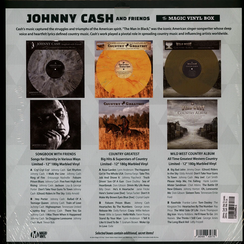 Johnny Cash And Friends - Johnny Cash And Friends - The Magic Vinyl ...