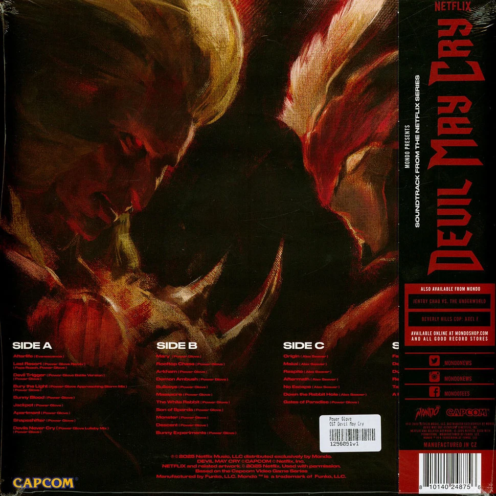 Power Glove - OST Devil May Cry - Vinyl 2LP - 2025 - US - Original | HHV