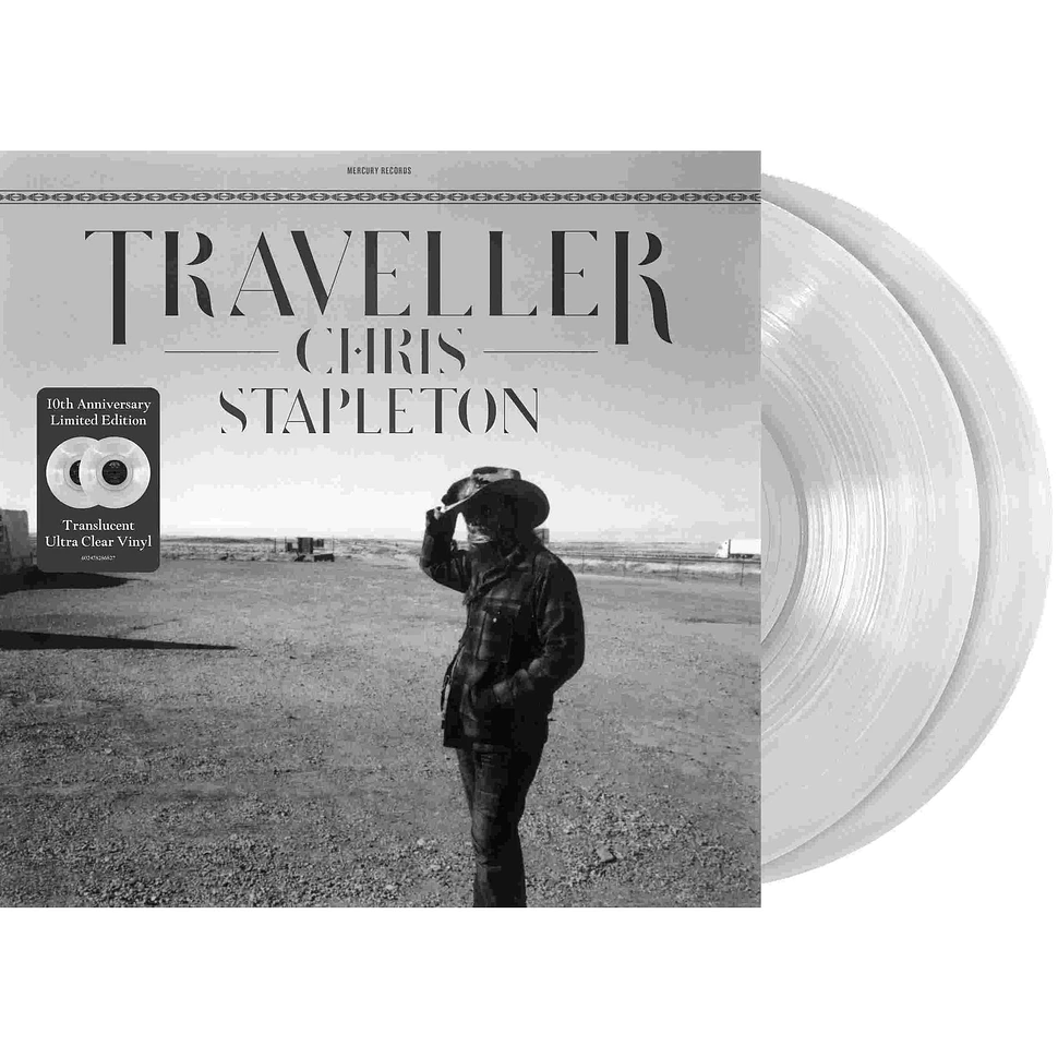 Chris Stapleton - Traveller 10th Anniversary Translucent Ultra Clear ...