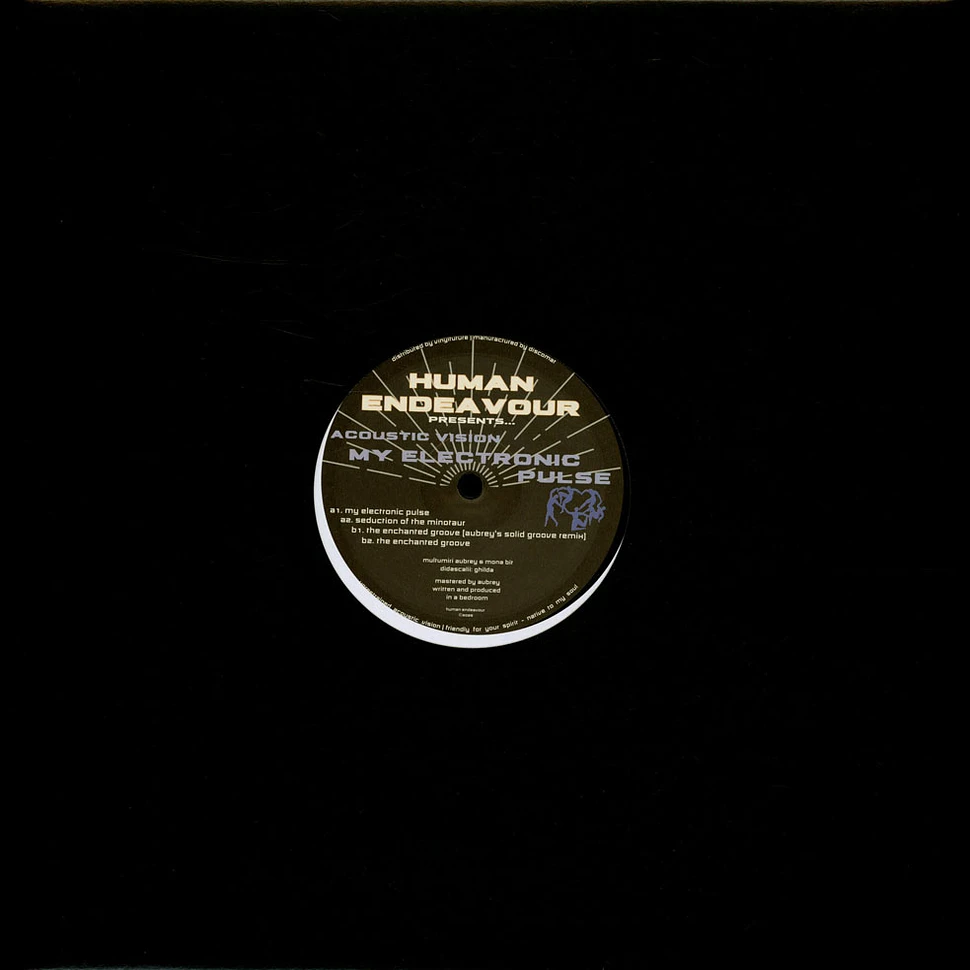 Acoustic Vision - My Electronic Pulse - Vinyl 12" - 2025 - EU ...