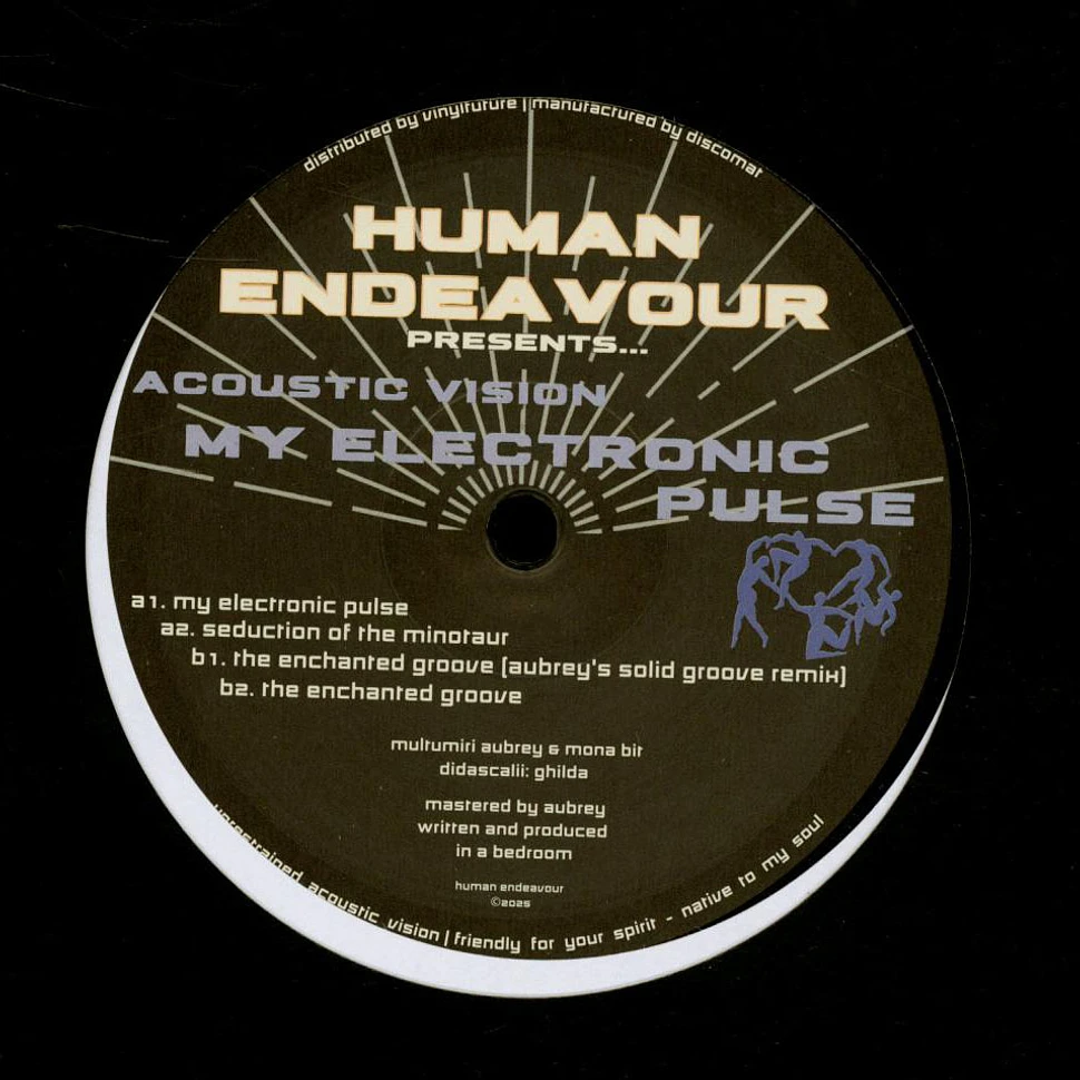 Acoustic Vision - My Electronic Pulse - Vinyl 12" - 2025 - EU ...