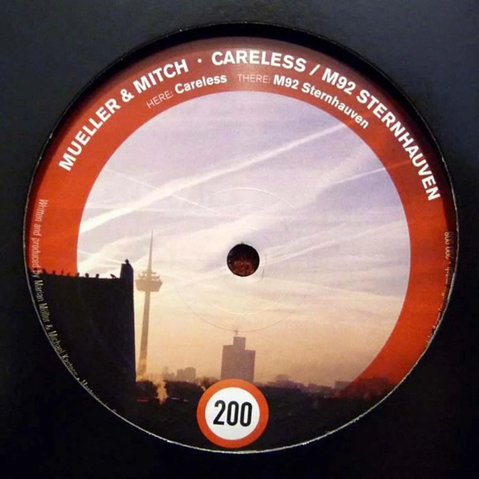 Mueller & Mitch - Careless / M92 Sternhauven - Vinyl 12" - 2010 - DE ...