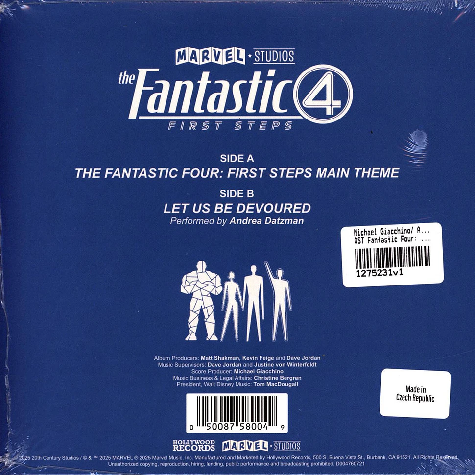Michael Giacchino/ Andrea Datzman - OST Fantastic Four: First Steps ...