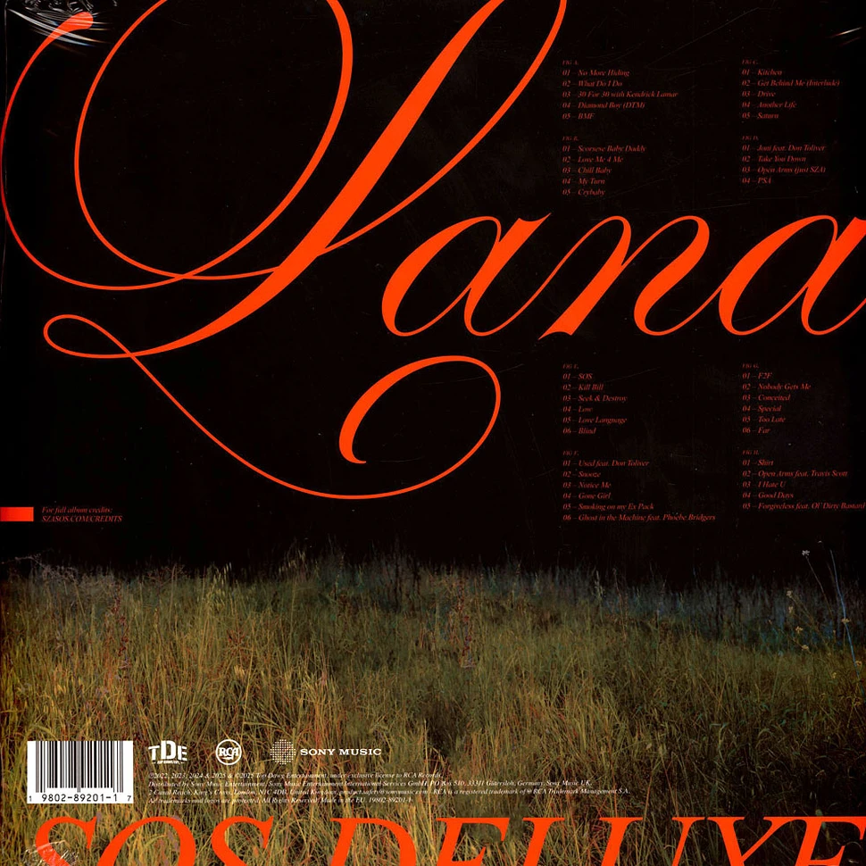 SZA - SOS Deluxe: Lana - Vinyl 4LP - 2025 - US - Original | HHV