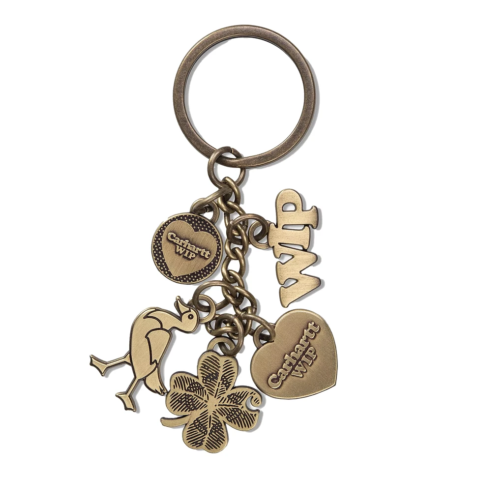 Carhartt WIP - Charms Keychain (Gold) | HHV