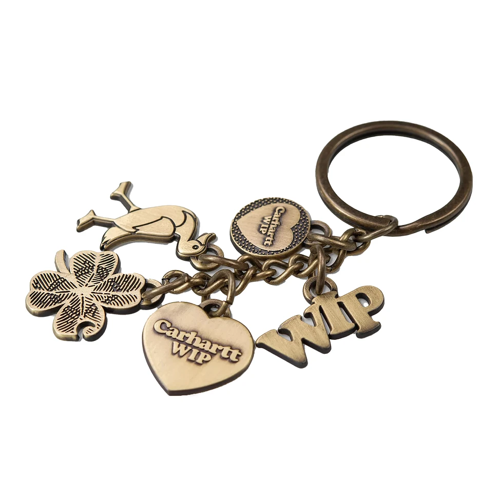 Carhartt WIP - Charms Keychain (Gold) | HHV