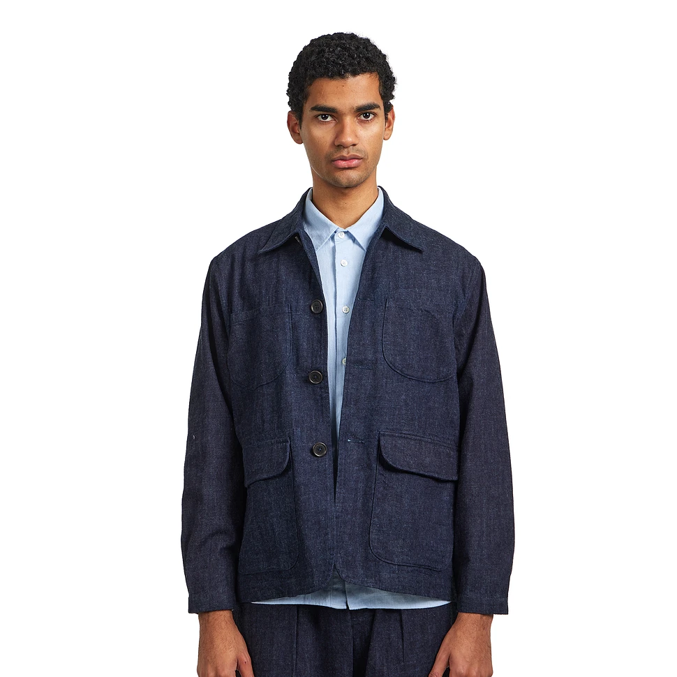 Universal Works - Labour Jacket (Indigo) | HHV