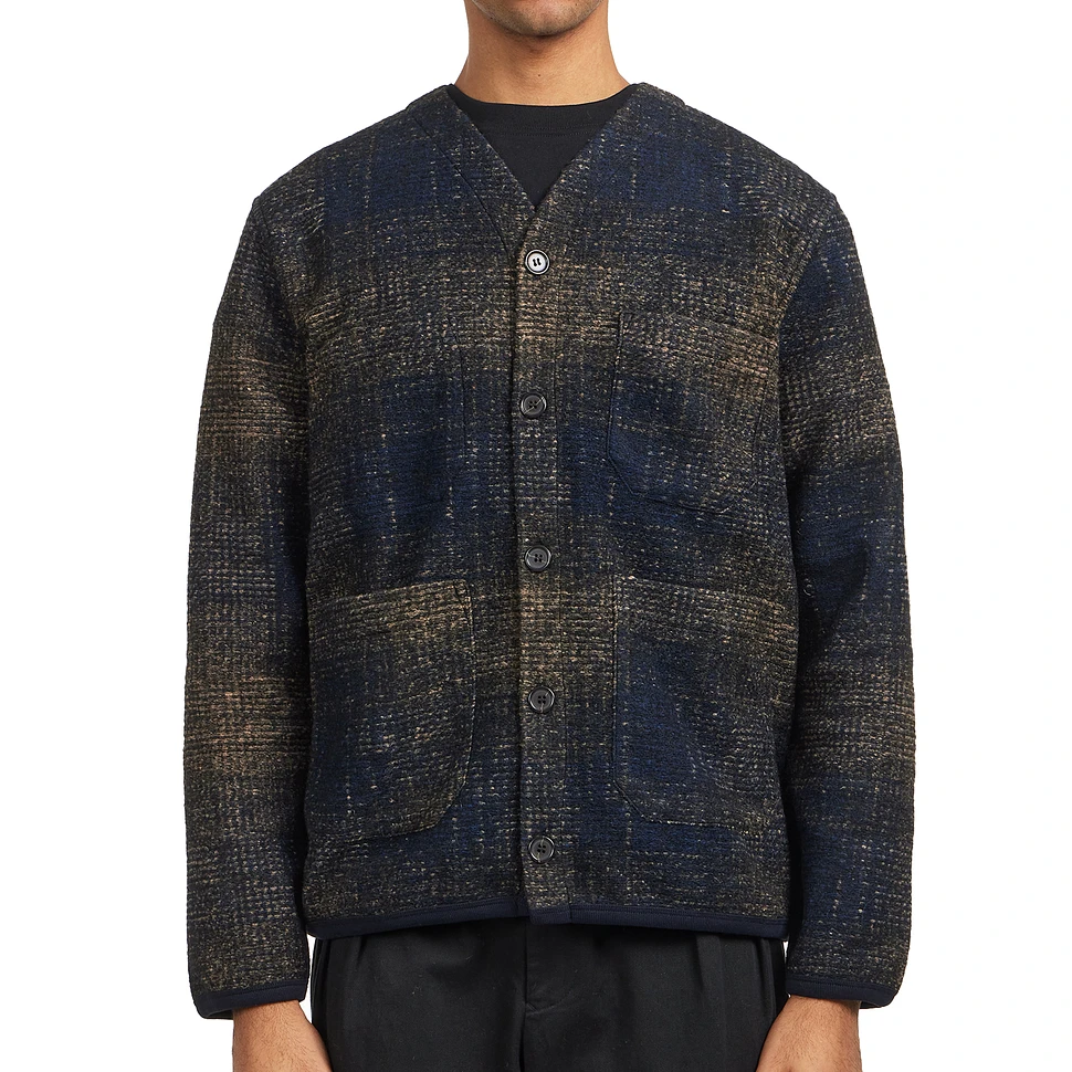 Universal Works - Cardigan (Navy) | HHV