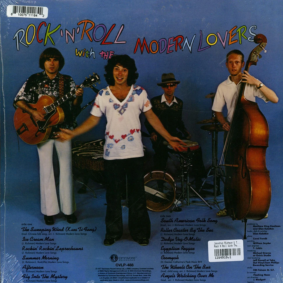 Jonathan Richman & The Modern Lovers - Rock N Roll With The Modern ...