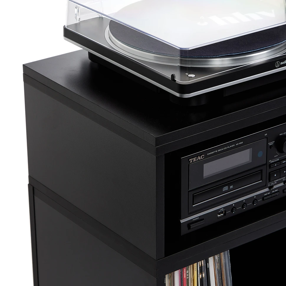 Record Box - Vinyl Record Storage - Schallplatten Hifi-Lowboard (3x110 ...
