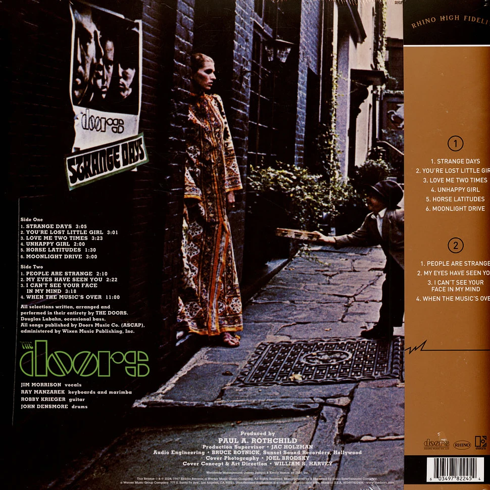The Doors - Strange Days Hi-Fi Vinyl Edition - Vinyl LP - 2025 ...