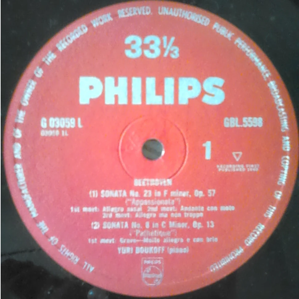 Ludwig van Beethoven, Yuri Boukoff - Beethoven Piano Sonatas - Vinyl LP ...